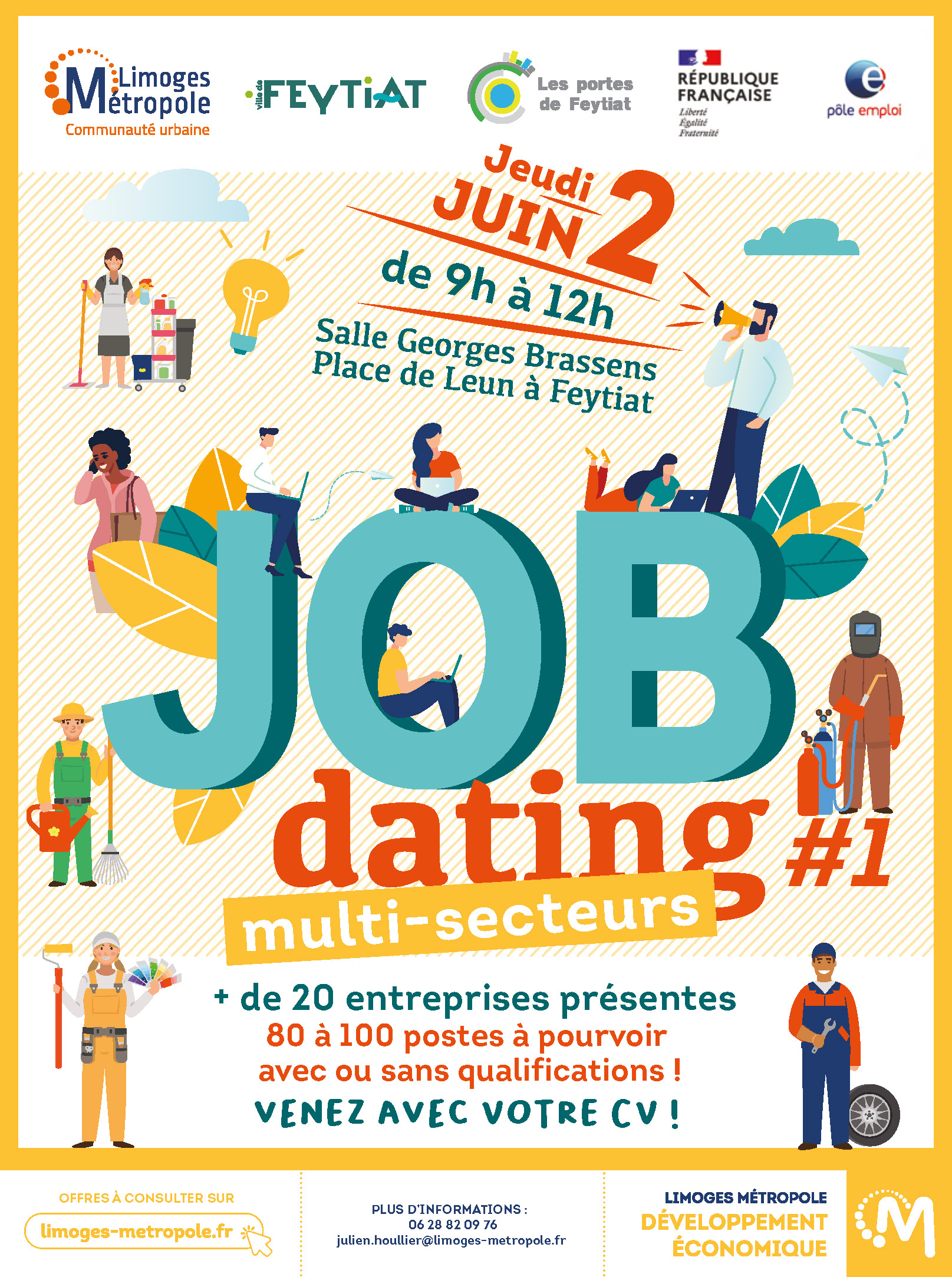 Job Dating à Feytiat - Ville de Feytiat